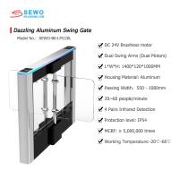 China Smart Building Swing Gate Turnstile Energy Efficient and BACnet Integration for Office Complexes for sale