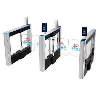 China Government Facility Turnstile Gate Tamper-Proof Construction and Biometric Access Control for sale