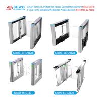 China Smart Building Swing Gate Turnstile Energy Efficient and BACnet Integration for Office Complexes for sale