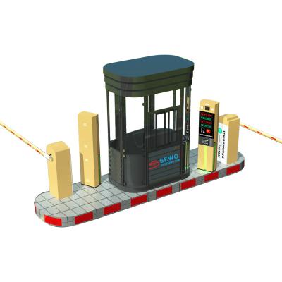 China SEWO-CP9 Steel & Tempered Glass ALPR Parking System with 1200m RS485 Range and -30℃ to 70℃ Operation for sale
