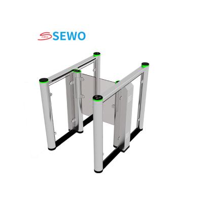 China Secure Access Control Simplified Swing Gate Turnstile for Offices Public Spaces at Metro Station for sale