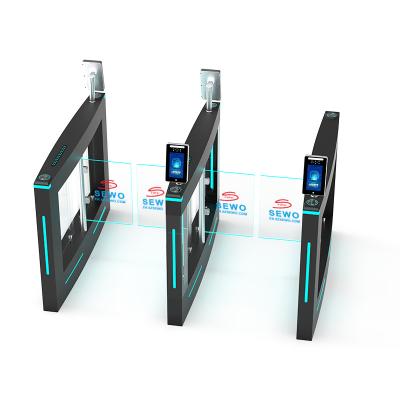 China Space-Saving Hospital Entrance Swing Gate Turnstile Durable Solution for Pedestrian Entry in Customized Color for sale