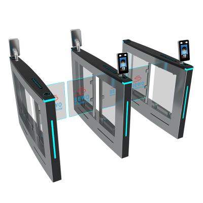 China Access Management Swing Gate Turnstile with RFID Integration Passing Speed 40 people/min for sale