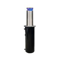China Fully Automatic Hydraulic Retractable Bollard 219mm Diameter K6 Impact Rating for High-Security Access Control for sale