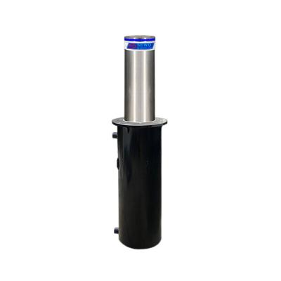 China Fully Automatic Hydraulic Retractable Bollard 219mm Diameter K6 Impact Rating for High-Security Access Control for sale