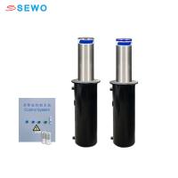 China SEWO-LZ01X Automatic Electric Bollard - 219mm Diameter Hydraulic Security System with K6 Impact Rating and IP68 Protection for sale