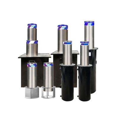 China K6 Crash-Rated Hydraulic Bollard 219mm Diameter with 4s Rise Time - Automatic Security Barrier for Parking Access Control for sale