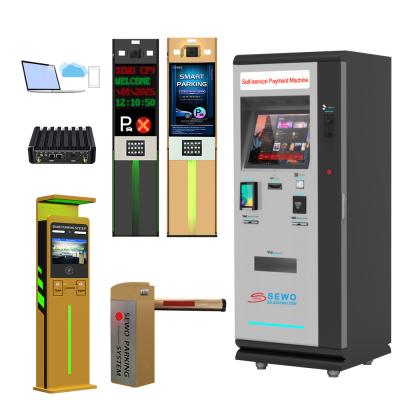 China AI-Enabled Parking Payment Machine with 19-inch Touchscreen and IP65 Waterproof Rating for Commercial Parking Systems for sale
