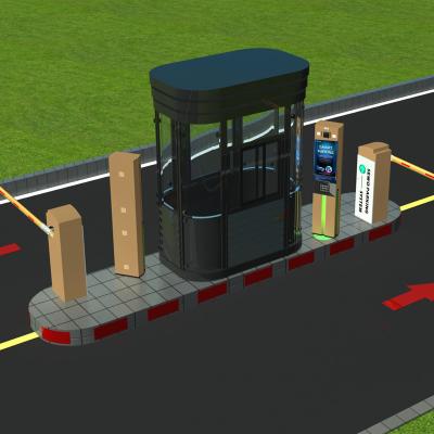 China Advanced LPR Parking System for Multi-Level Parking Structures 90% Accuracy and Automatic Parking Machines for sale