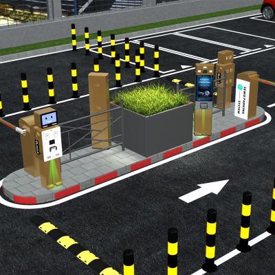 China Advanced License Plate Recognition Camera For Parking Gates Parking Equipment for sale