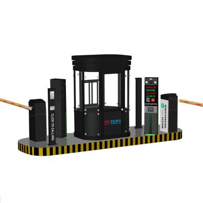 China SEWO CP9 License Plate Recognition Camera Bundle with LED Display and Barrier Gate for Parking Management for sale