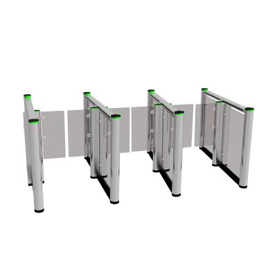 China TCP/IP/R485 Communication Outdoor Turnstile Security Gate with Card Reader and Ticket Scanner for sale