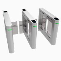 China TCP/IP Communication Interface High Speed Gate Turnstile with Biometric Access Control and Card Reader 1400×160×1000m for sale