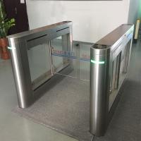 China Supermarket Security High Speed Gate Turnstile Gate With Card Reader Biometric Access Control for sale