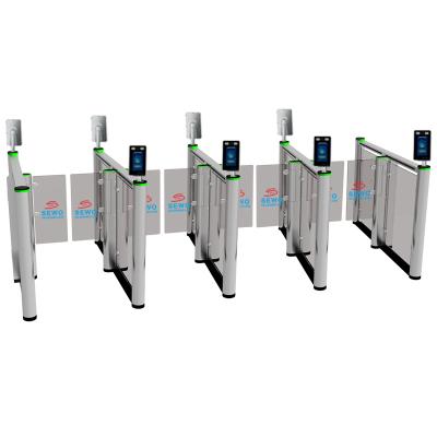 China High-Speed Face Recognition Access Control High Speed Turnstile Gate with RFID Card Reader for sale