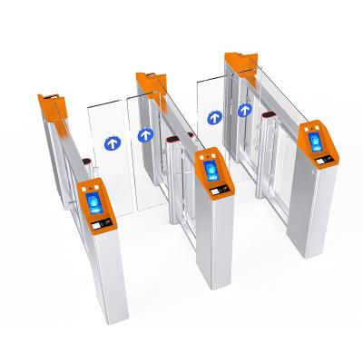 China High Speed Gate Turnstile Anti-Tailgating 304 Stainless Steel 600-900mm Width 45ppm for sale