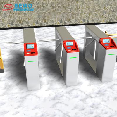 China SEWO-S1-280 Tripod Turnstile Gate | 550mm Passing Width | 45 People/Minute Speed | 304 Stainless Steel Construction for sale