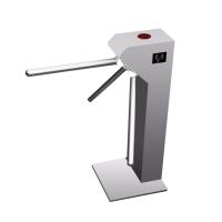 China 304 Stainless Steel Tripod Turnstile Gate with QR Code Scanner for sale