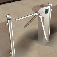 China 304 Stainless Steel Tripod Turnstile Gate with 550mm Passing Width and 45 People/Minute Capacity for sale