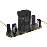 China SEWO Vehicle Access Control Barrier Gate with Smart Parking Payment Station 455x300x1360mm Steel Tempered Glass for sale