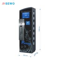 China SEWO Smart Parking System Offline Operation Steel Tempered Glass Housing 13.56MHz 125KHz RFID Support for sale