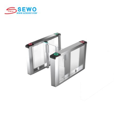China SEWO Fully Automatic Swing Speed Gate Turnstile 45 People/Minute DC 24V Stainless Steel for sale