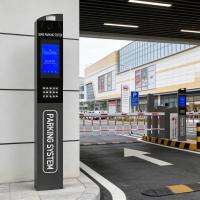 China SEWO CP450 ALPR Parking System Steel Tempered Glass Housing 10000pcs Offline Storage for sale
