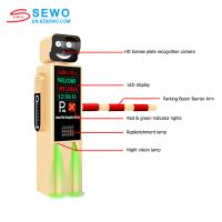 China SEWO 3MP HD LPR Camera Boom Barrier Gate 340x380x1500mm Steel Tempered Glass Housing for ALPR Parking System for sale
