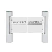 China SEWO Automatic Swing Turnstile Gate 45 persons/min 600-900mm Passing Width 304 Stainless Steel for sale