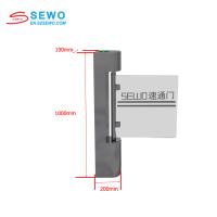 China SEWO Automatic Swing Turnstile Gate 45 persons/min 600-900mm Passing Width 304 Stainless Steel for sale