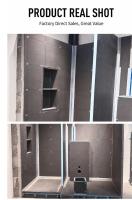 China Cement Coated XPS Waterproof Backer Board for sale