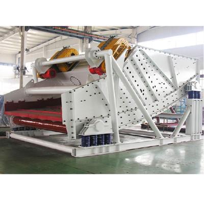 China High Screening Efficiency Linear Vibrating Screen For Fireproofing Materials for sale