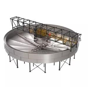 China 1.1kw ZG Peripheral Transmission Mud Scraper Mining Thickener For Processing Plant for sale