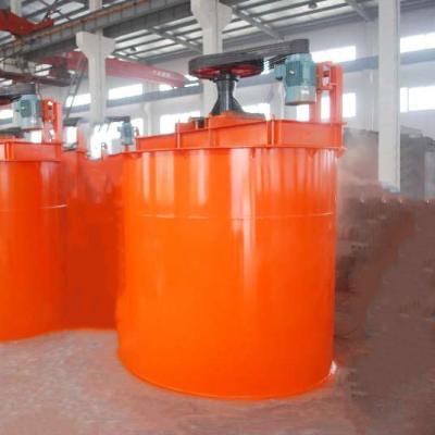 China Double Impeller Gold Leaching Stirred Tank For Mining for sale