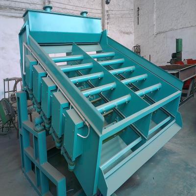 China Mining Machine Circular 11kw Square Vibrating Screen Large Capacity for sale