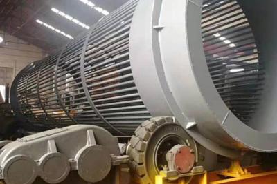 China Municipal Solid Waste 100tph Trommel Screener In Recycling Industry for sale