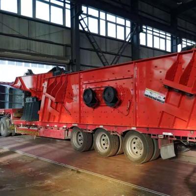 China 11KW Mining Screening Equipment , Circular Vibrating Screen Large Unit Area for sale