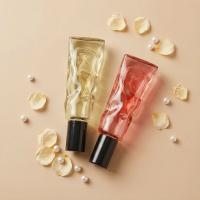 China 10ml Glass Roll on Bottles Wave Shape Empty Roller Ball Plastic Cap Perfume Oil for sale