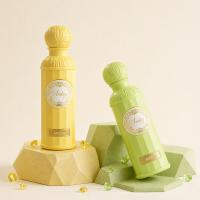 China 100ml Arabic Perfume Bottles Glass Cylinder Carved Spray Empty Luxury for sale