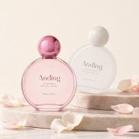 China 100ml Glass Perfume Bottles Round Empty Ball Cap Spray Crimp Neck for sale
