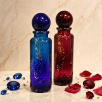 China Anding Stock 80 ml Round Cap Custom Printing Elegant Premium Spray Luxury Cylinder Glass Empty Perfume Bottle 80ml for sale