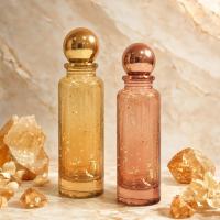 China Anding Stock 80 ml Round Cap Custom Printing Elegant Premium Spray Luxury Cylinder Glass Empty Perfume Bottle 80ml for sale