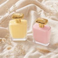 China Anding Stock Bulk Wholesale Custom Gradient Frosted 100ml Square Empty Luxury Perfume Spray Bottle for sale