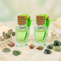 China Anding Stock Mini 10ml Car Diffuser Bottle Refill Luxury Empty Glass Hanging Car Perfume Diffuser Bottle for sale