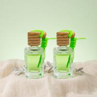 China Anding Stock Mini 10ml Car Diffuser Bottle Refill Luxury Empty Glass Hanging Car Perfume Diffuser Bottle for sale