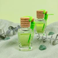 China Anding Stock Mini 10ml Car Diffuser Bottle Refill Luxury Empty Glass Hanging Car Perfume Diffuser Bottle for sale