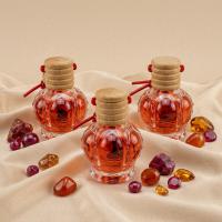 China Anding Mini 8ml Automatic Diffuser Refill High Quality Luxury Glass Empty Hanging Car Perfume Diffuser Bottle for sale