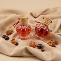 China Anding Mini 8ml Automatic Diffuser Refill High Quality Luxury Glass Empty Hanging Car Perfume Diffuser Bottle for sale