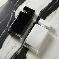 China Anding Bulk Custom Color High Quality 100ml Rectangle Luxury Empty Glass Perfume Spray Bottle for sale