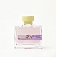 China Anding 130ml Square Custom Empty Fragrance Aromatherapy Bottle Home Room Reed Diffuser Bottles Luxury Glass for sale